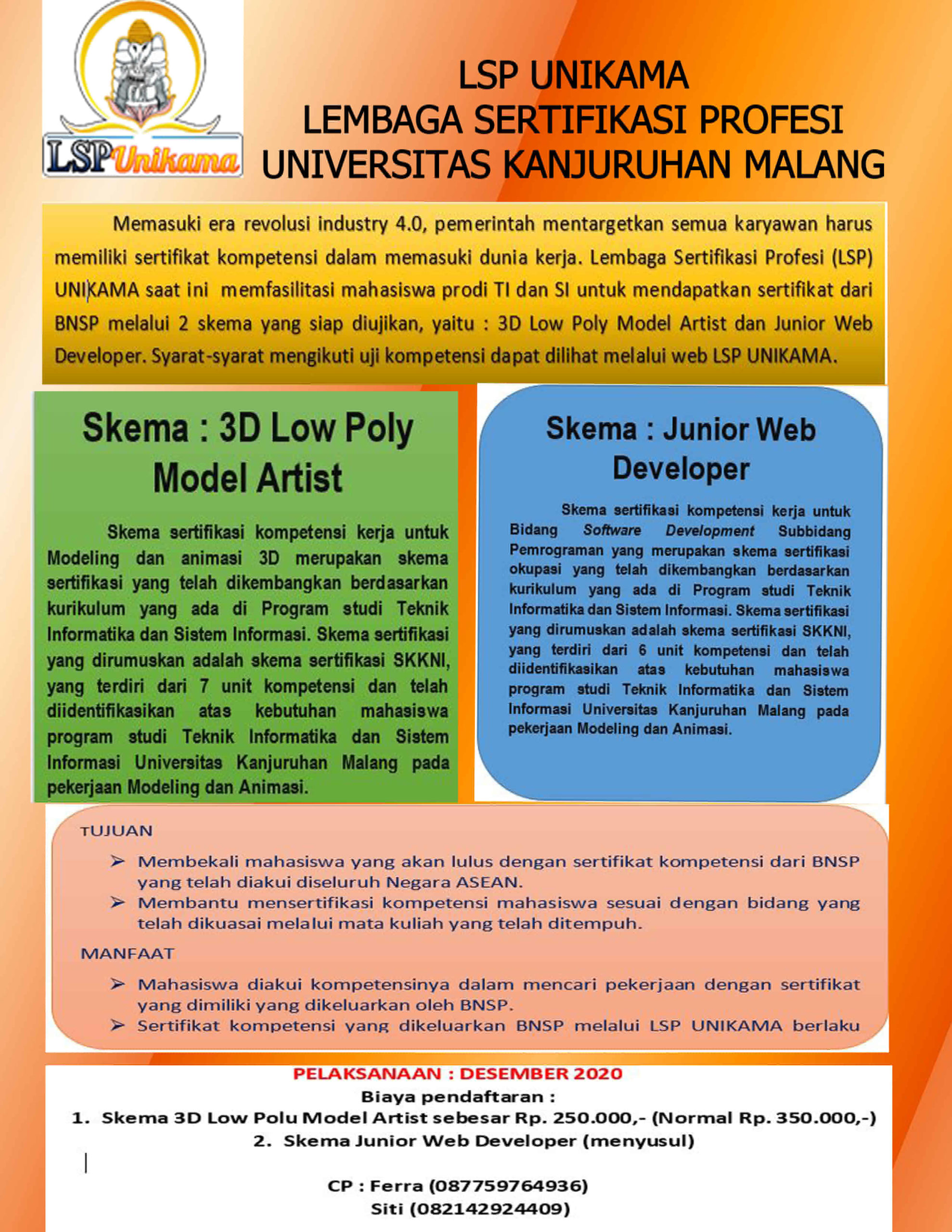 panflet lsp – LSP UNIKAMA